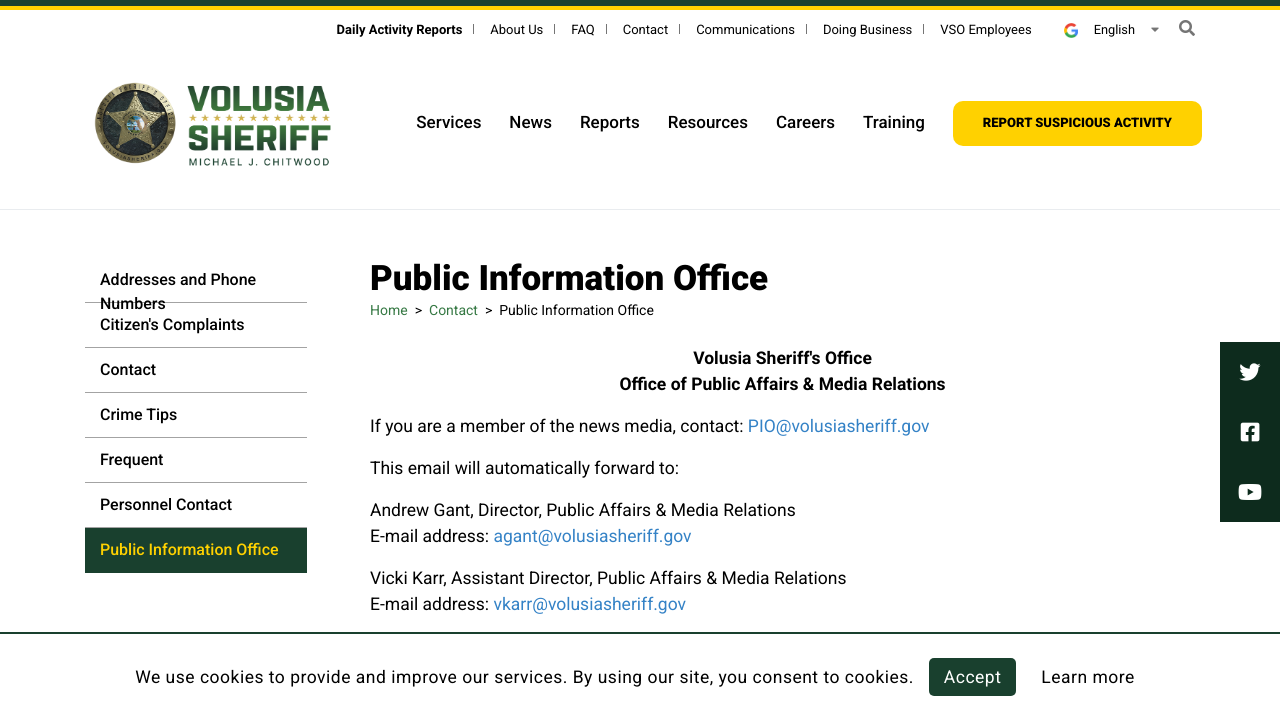 Public Information Office | VSO