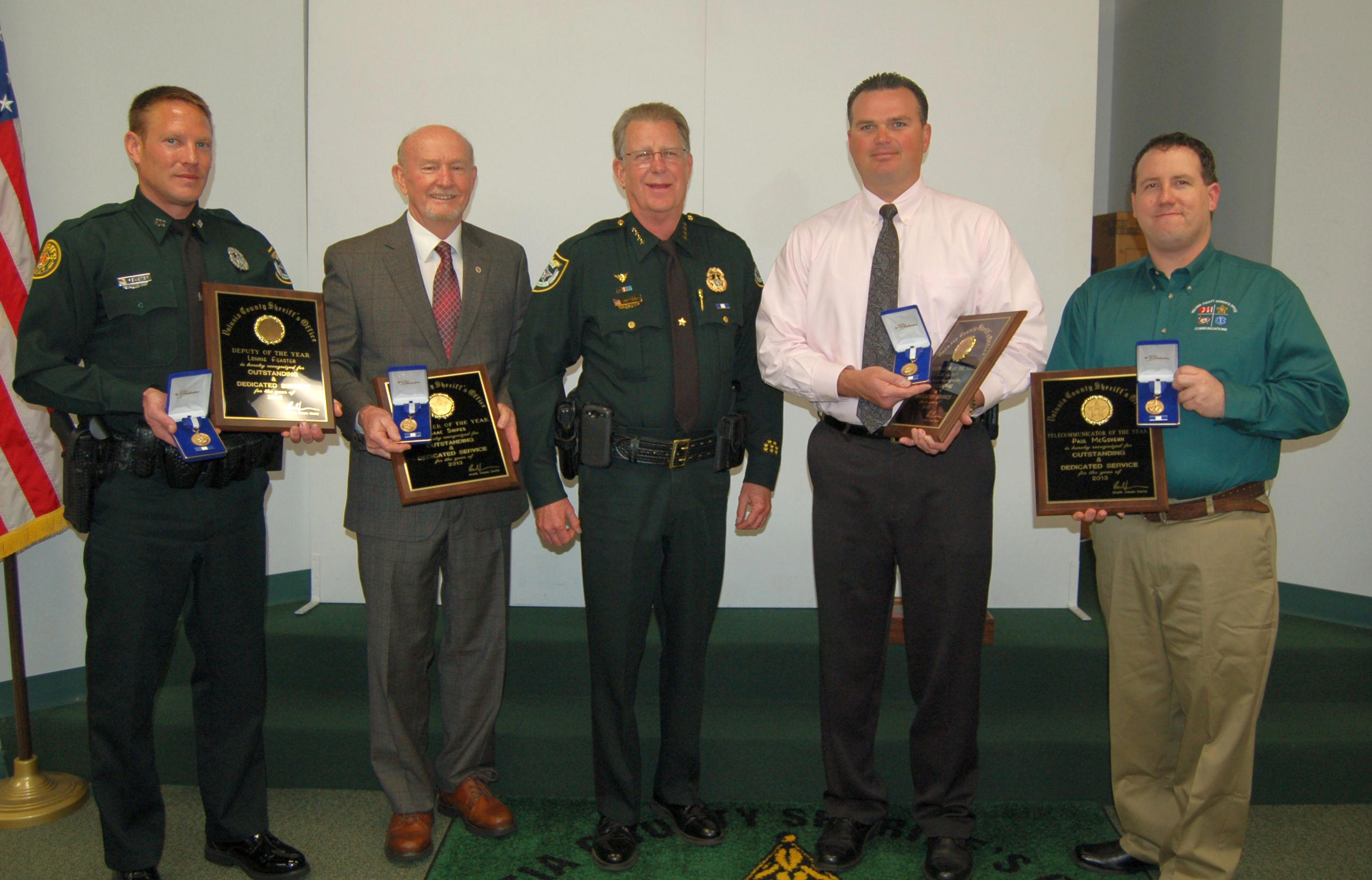 Sheriff's Office Employees Of The Year Honored | VSO