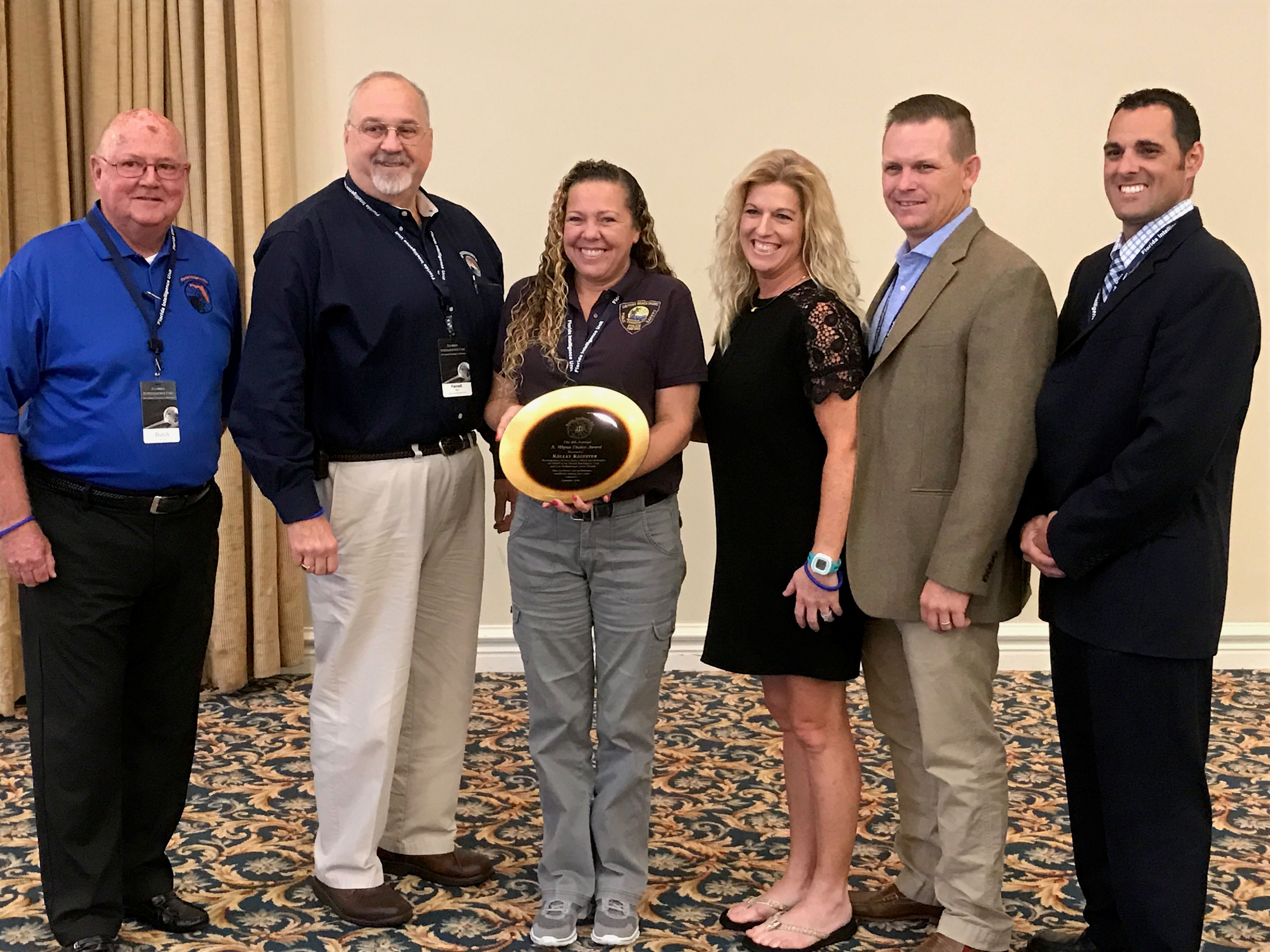 Crime Analyst Awarded The Prestigious E. Wayne Dickey Award | VSO