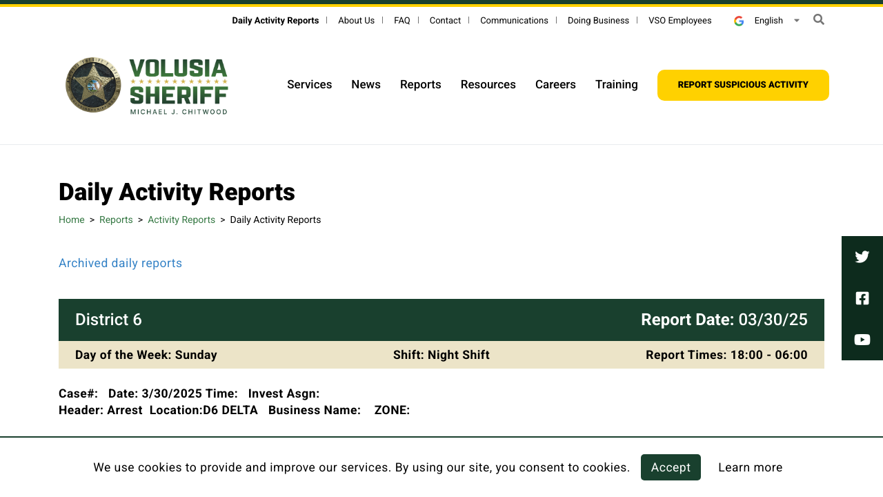 Daily Activity Reports | VSO