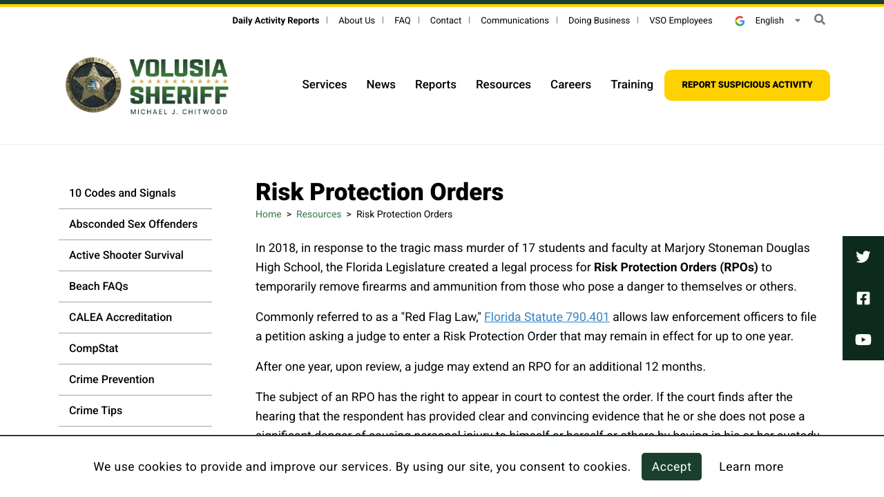 Risk Protection Orders | VSO